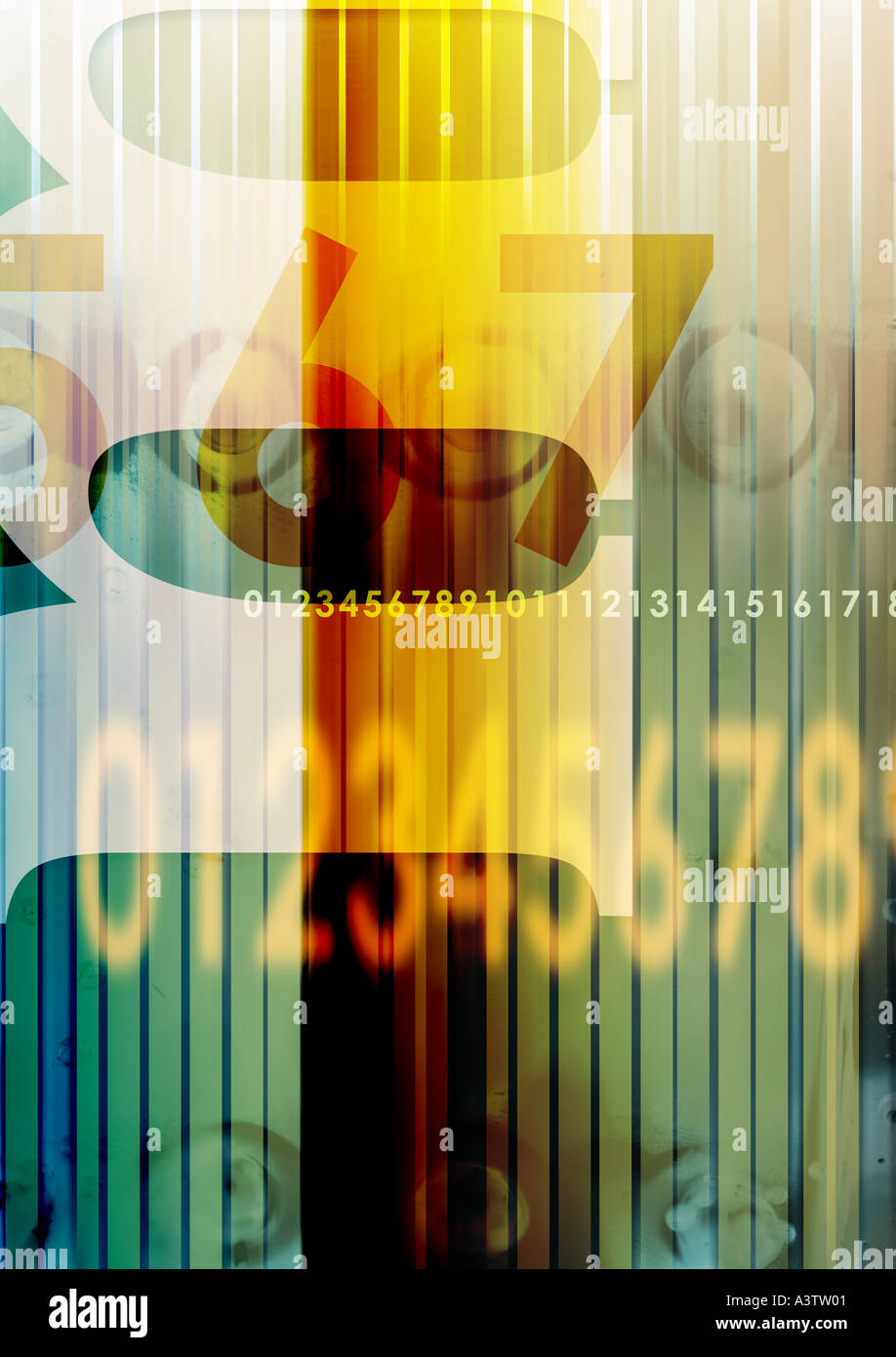 Close up graphic numbers digits hi-res stock photography and images - Alamy