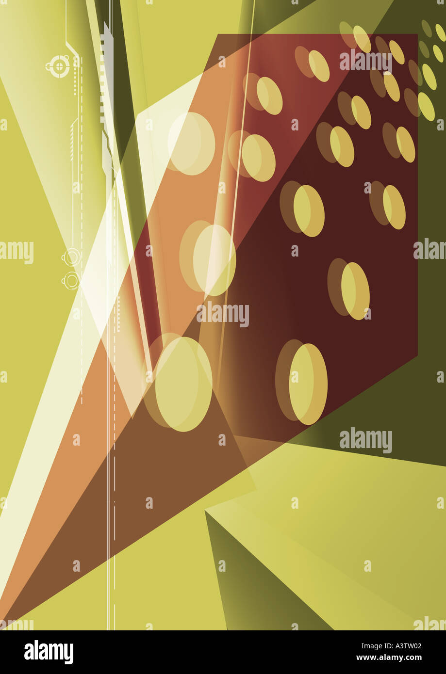 Complex arrangement of dots hi-res stock photography and images - Alamy