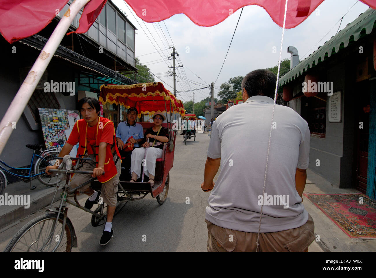Rickshaw Hutong Tour High Resolution Stock Photography and Images - Alamy