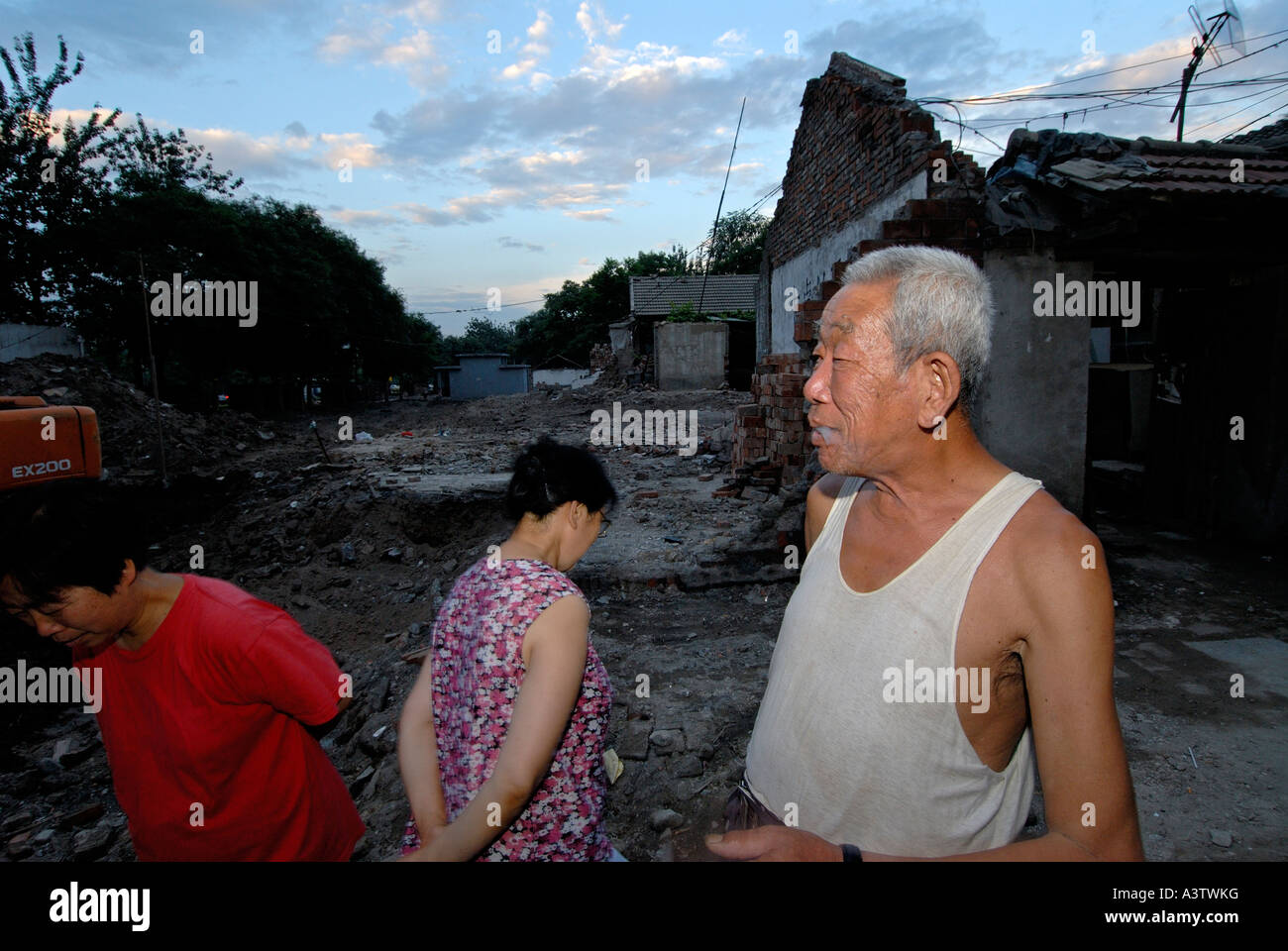 Shaken but not broken Chinese people living on the ruins reluctant to ...