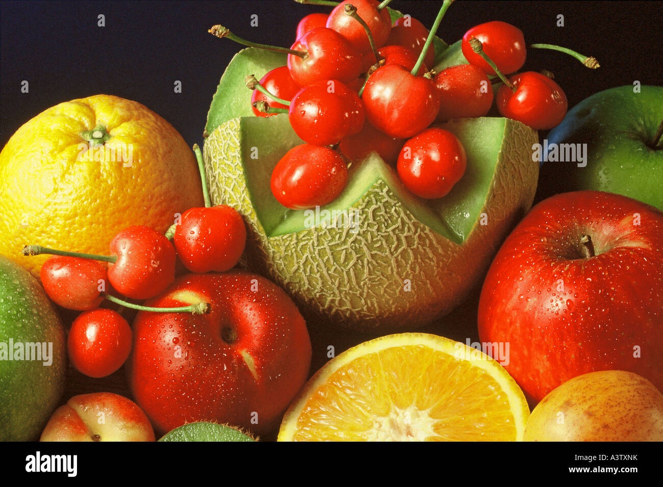 Fruit still life Stock Photo - Alamy