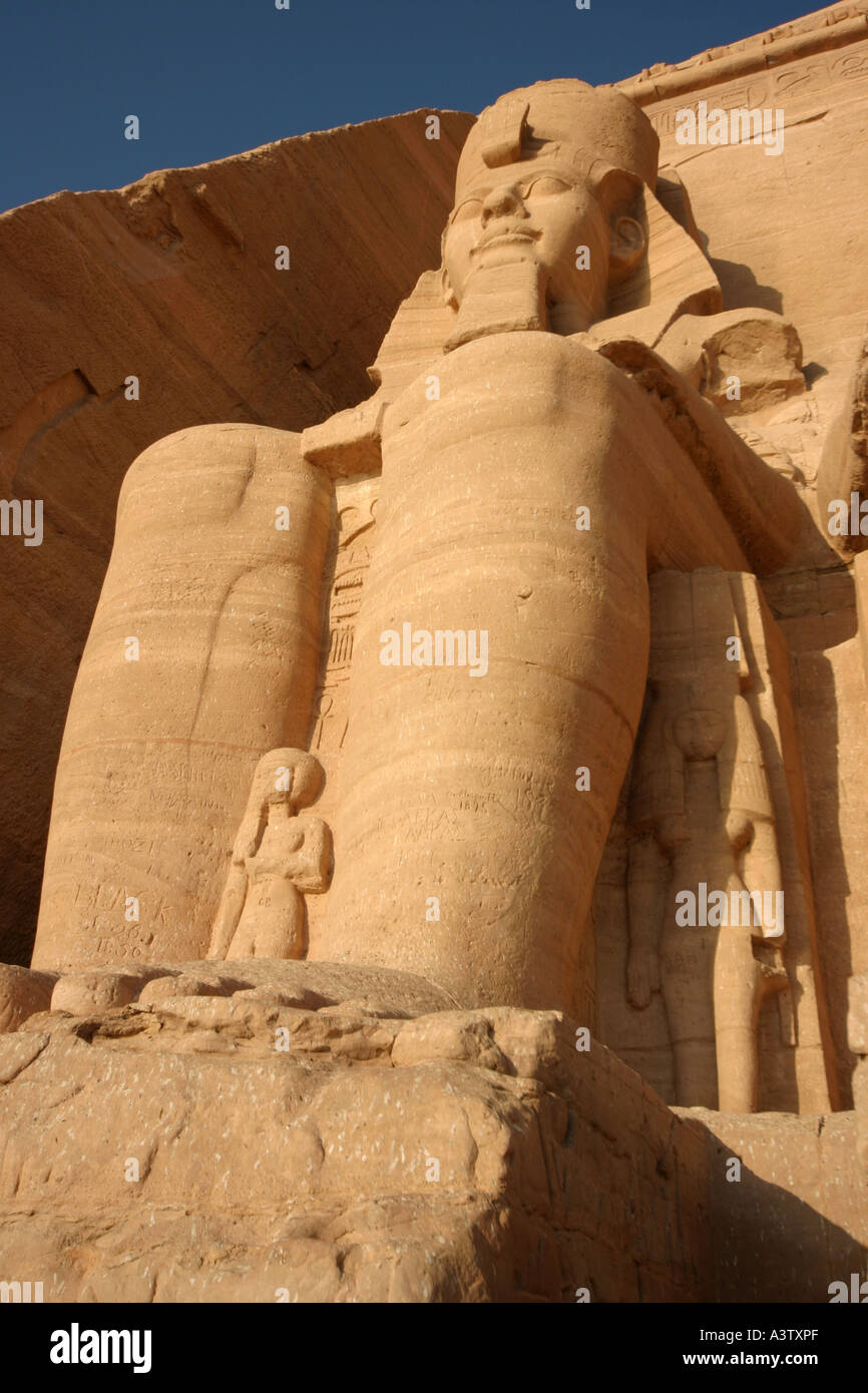 Great Temple of Ramses II, Abu Simbel, Egypt Stock Photo - Alamy