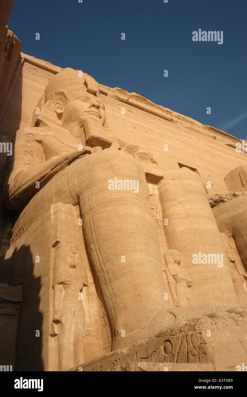 Great Temple of Ramses II, Abu Simbel, Egypt Stock Photo - Alamy
