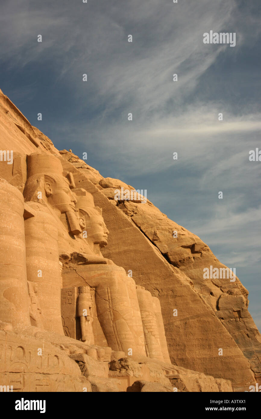 Great Temple of Ramses II, Abu Simbel, Egypt Stock Photo - Alamy