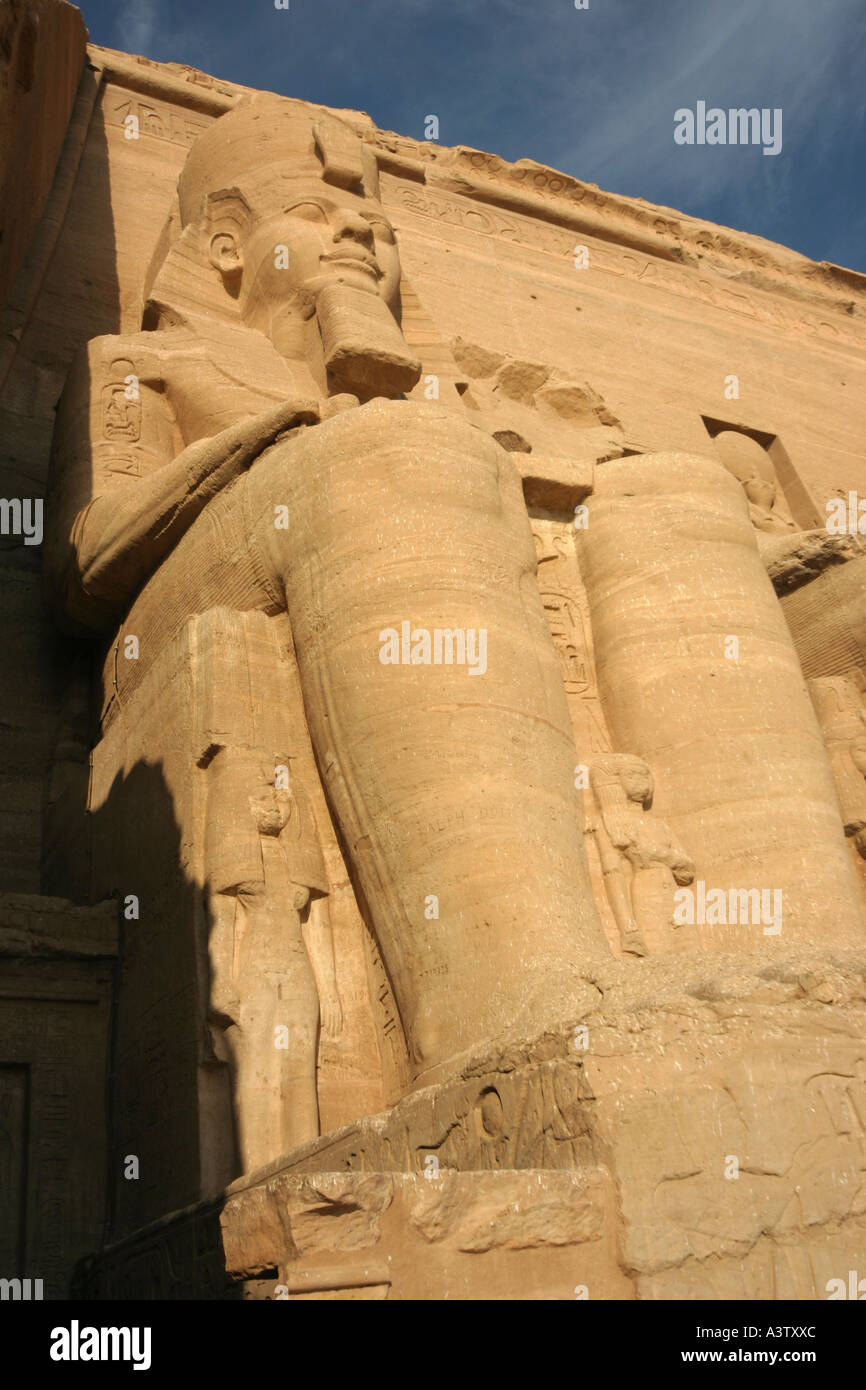 Great Temple of Ramses II, Abu Simbel, Egypt Stock Photo - Alamy
