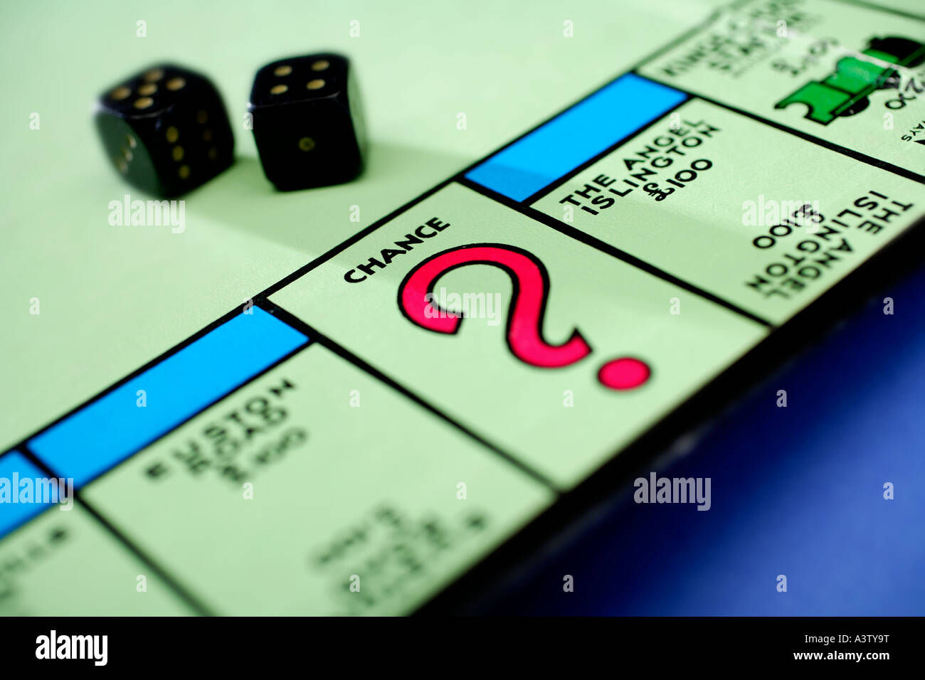 Monopoly Board Game, close up Stock Photo - Alamy