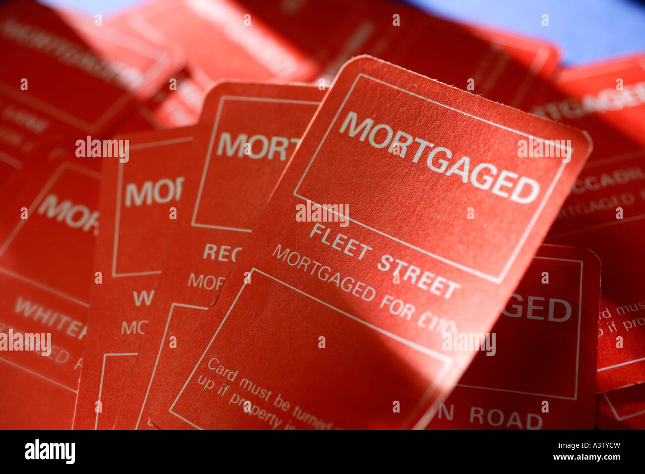 Monopoly Board Game, close up Stock Photo - Alamy