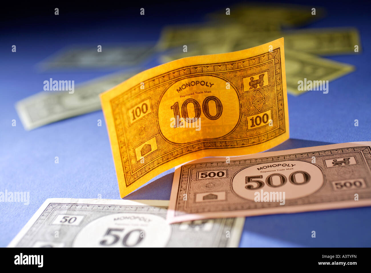 Monopoly Board Game, close up Stock Photo - Alamy