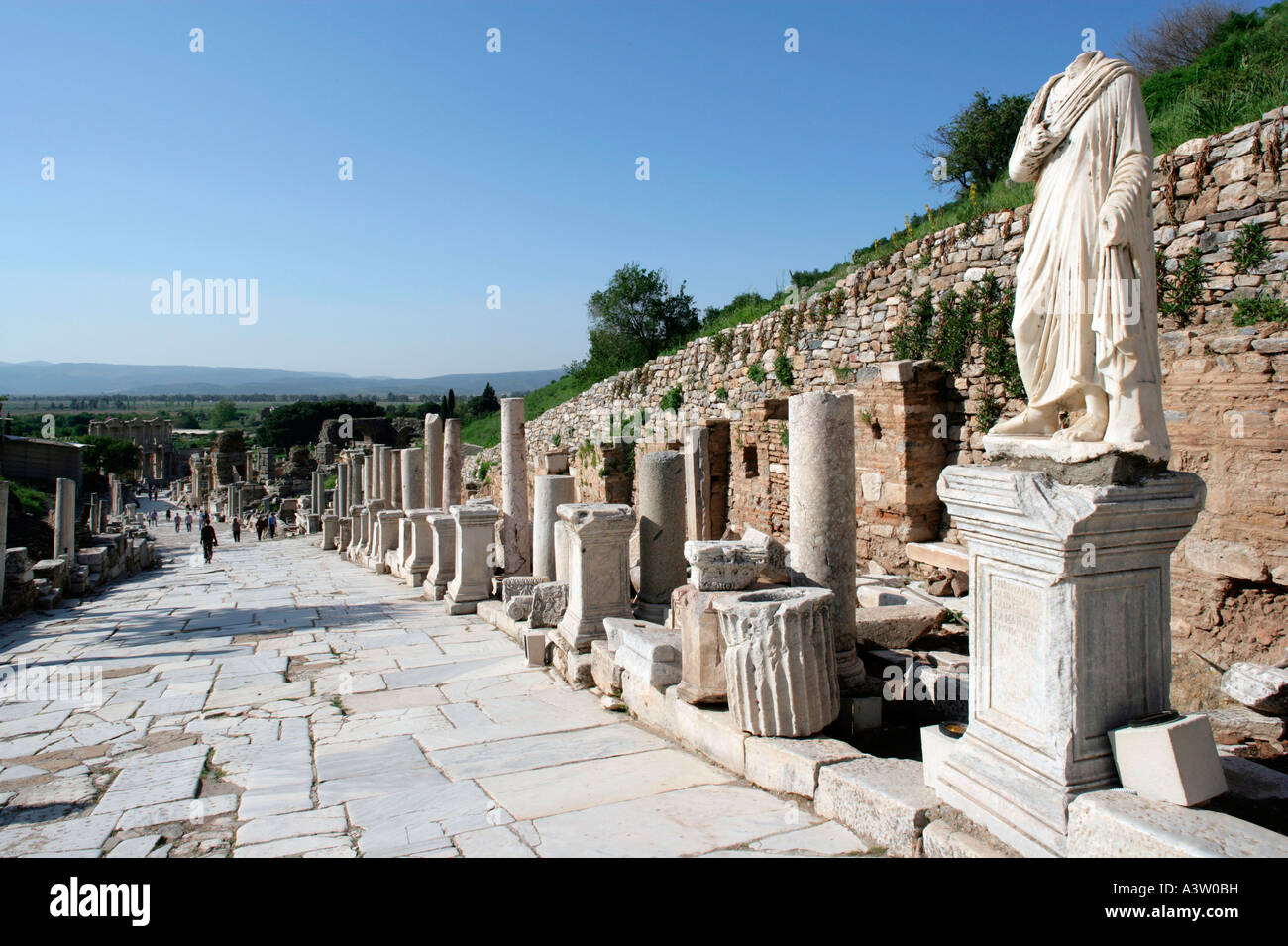 Ephesus / Curetes Street Stock Photo - Alamy