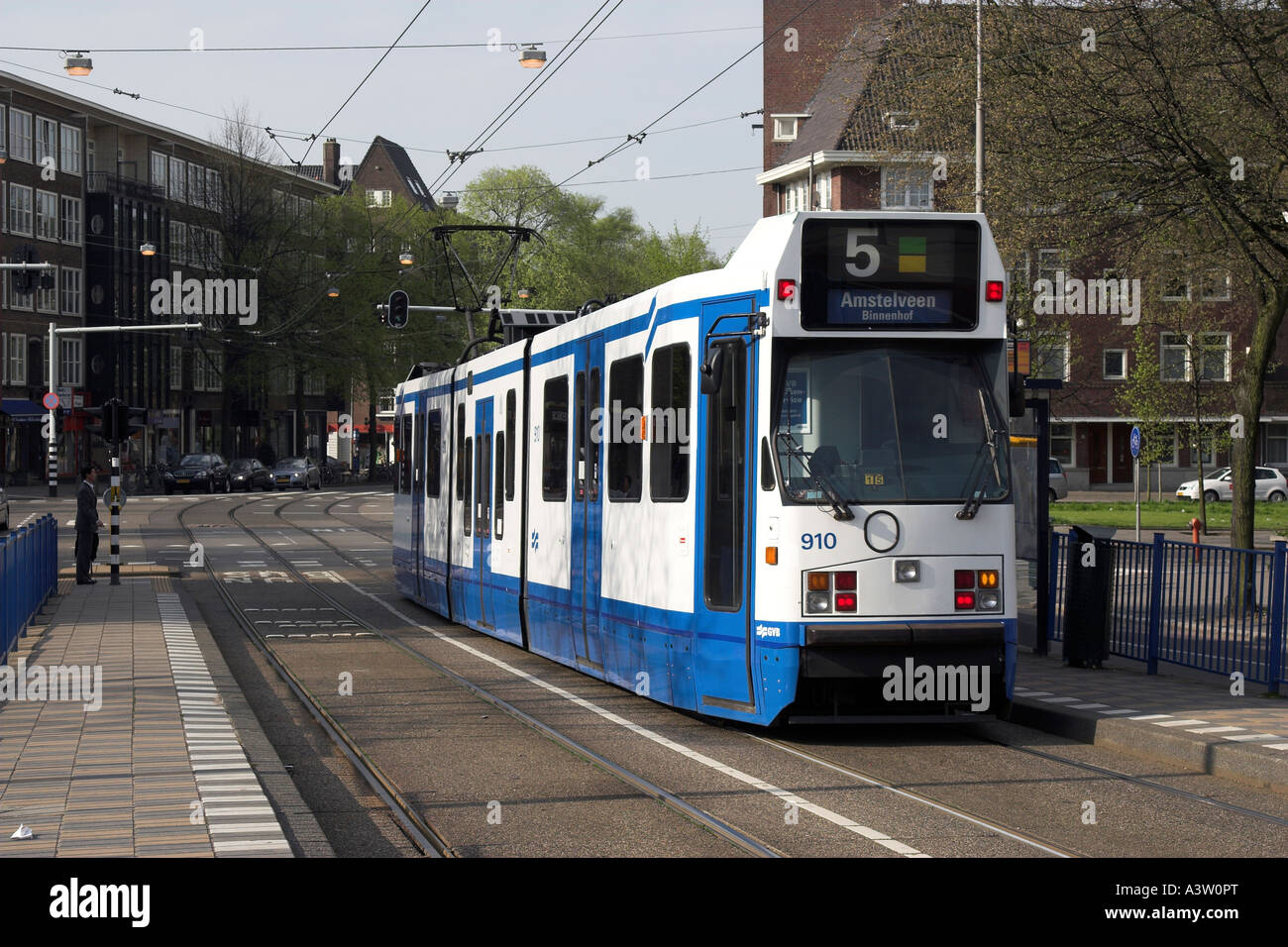 Amsterdam Cable Car Stock Photo - Alamy