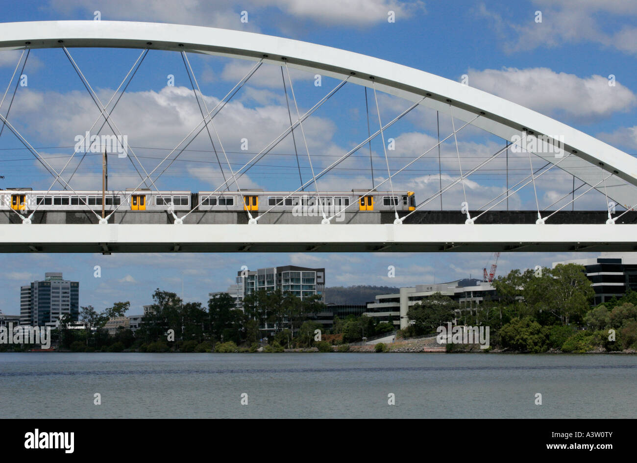 Brisbane river merivale bridge hi-res stock photography and images - Alamy