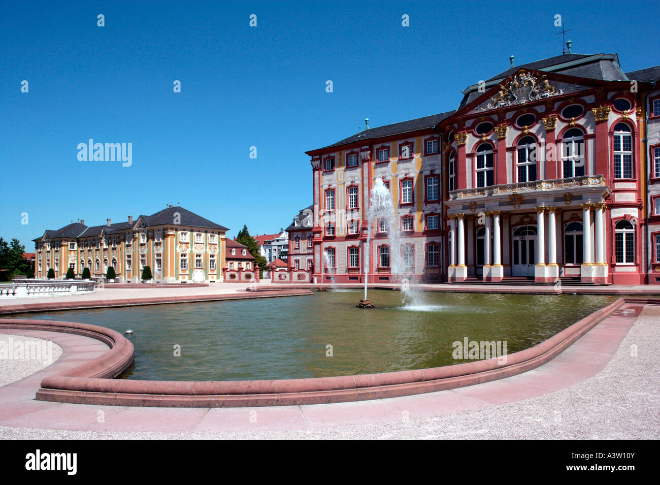 Bruchsal / Castle Stock Photo - Alamy