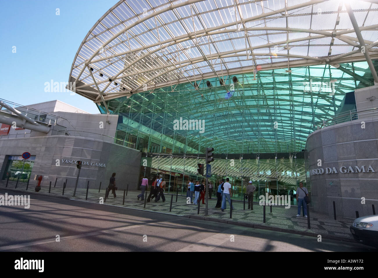 shopping mall Vasco da Gama, Expo site Stock Photo - Alamy