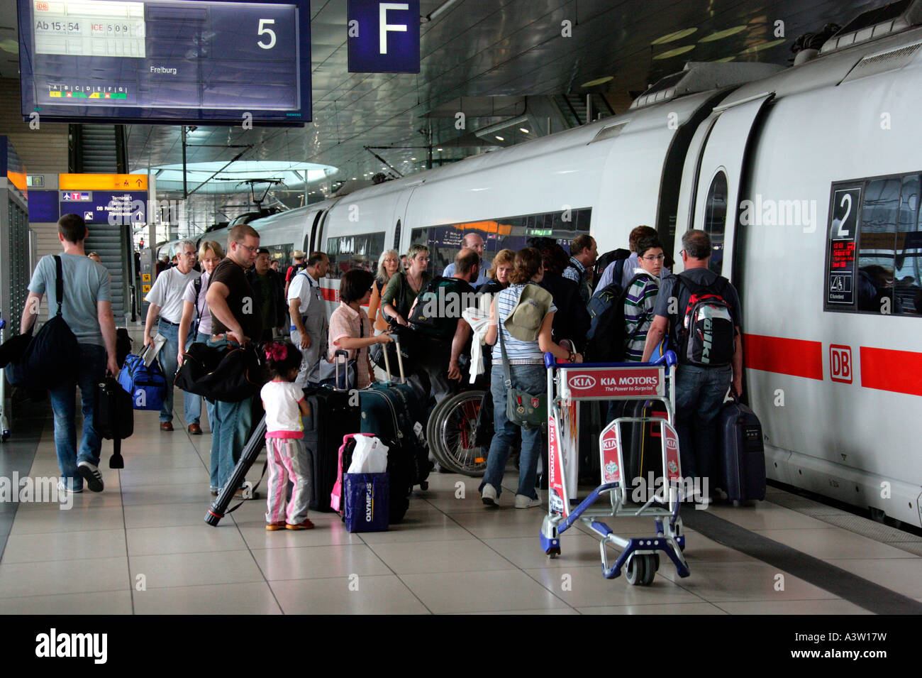Ice long distance train hi-res stock photography and images - Alamy