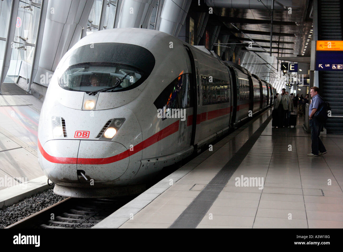Ice long distance train hi-res stock photography and images - Alamy
