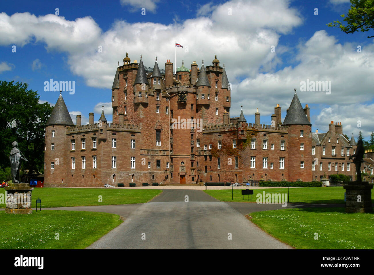 Glamis Castle Stock Photo - Alamy
