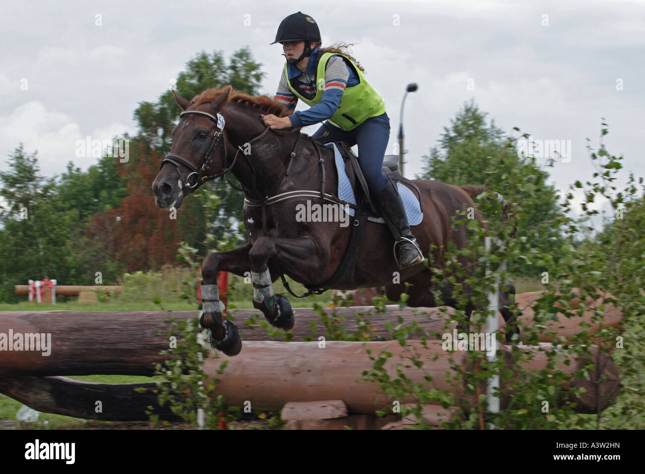 The Moscow Three Day Event Stock Photo - Alamy