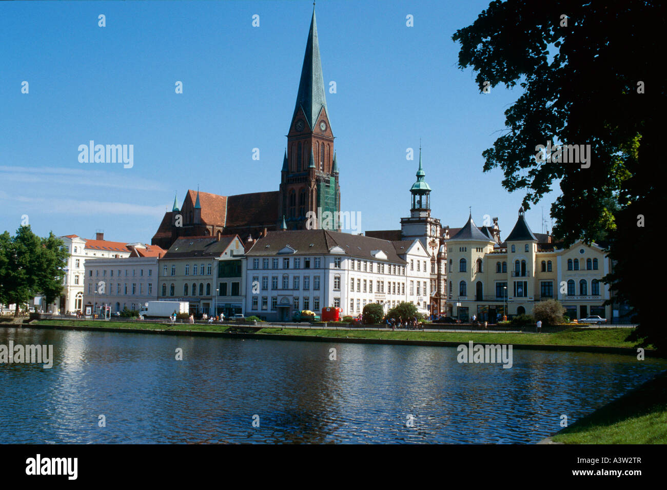 Schwerin Cathedral / Schwerin Stock Photo - Alamy