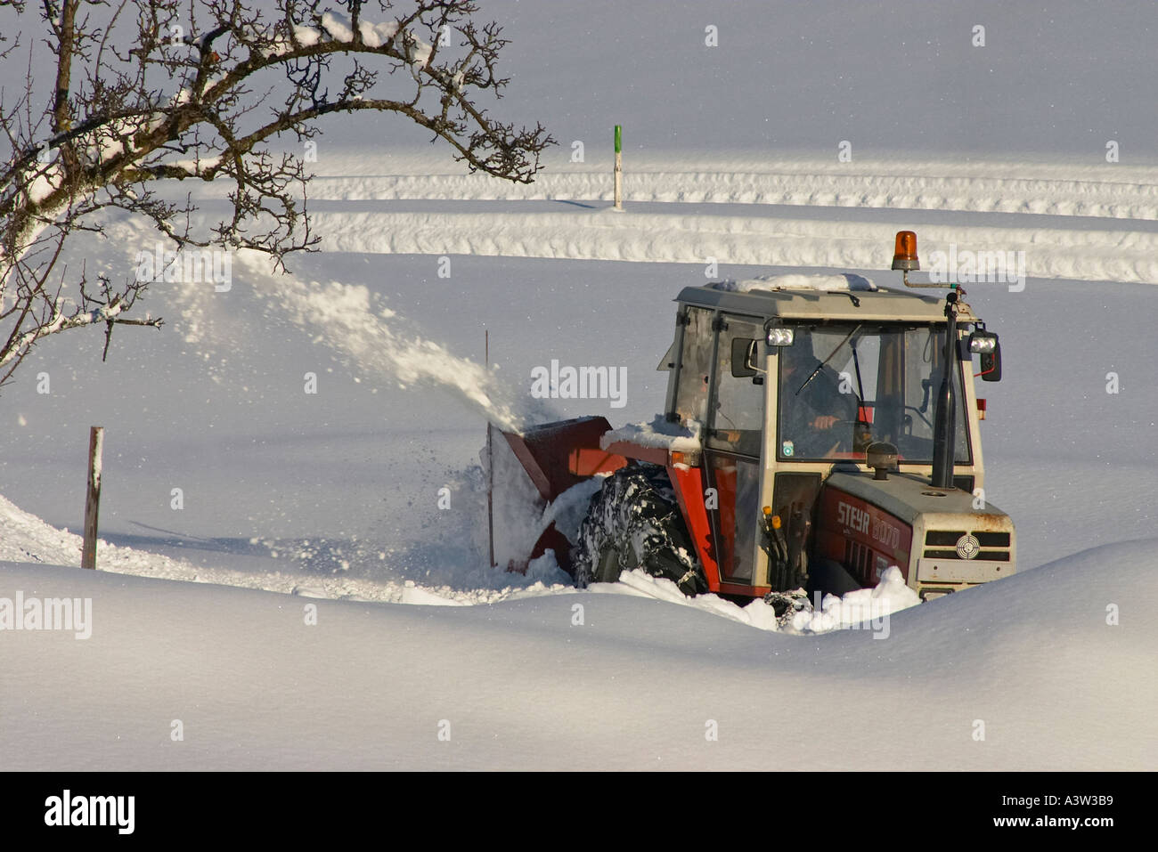 Snowblower came hi-res stock photography and images - Alamy