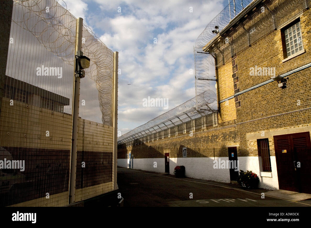 Wandsworth Prison is one of the largest prisons in the UK Stock Photo ...