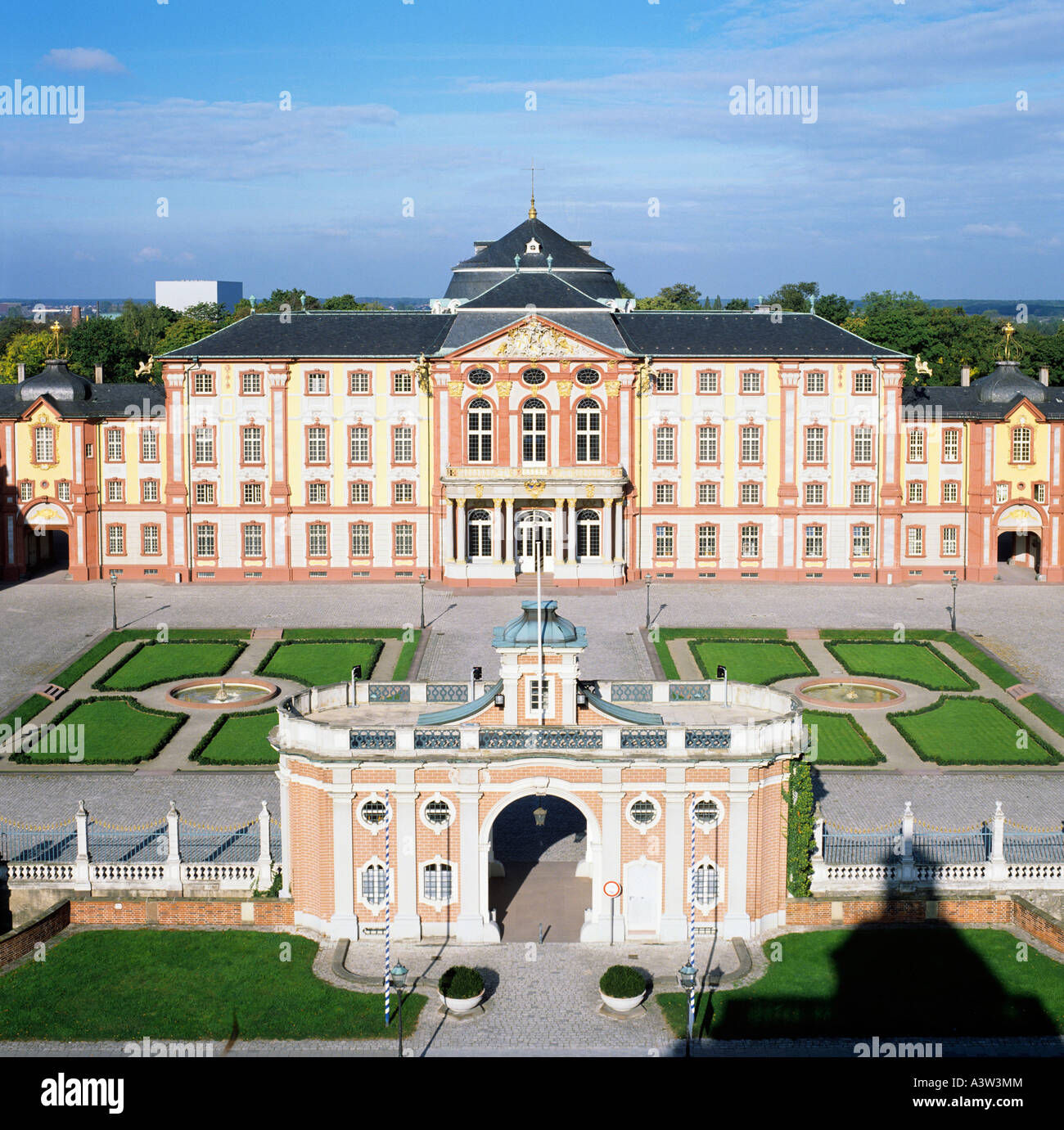 Bruchsal / Castle Stock Photo - Alamy