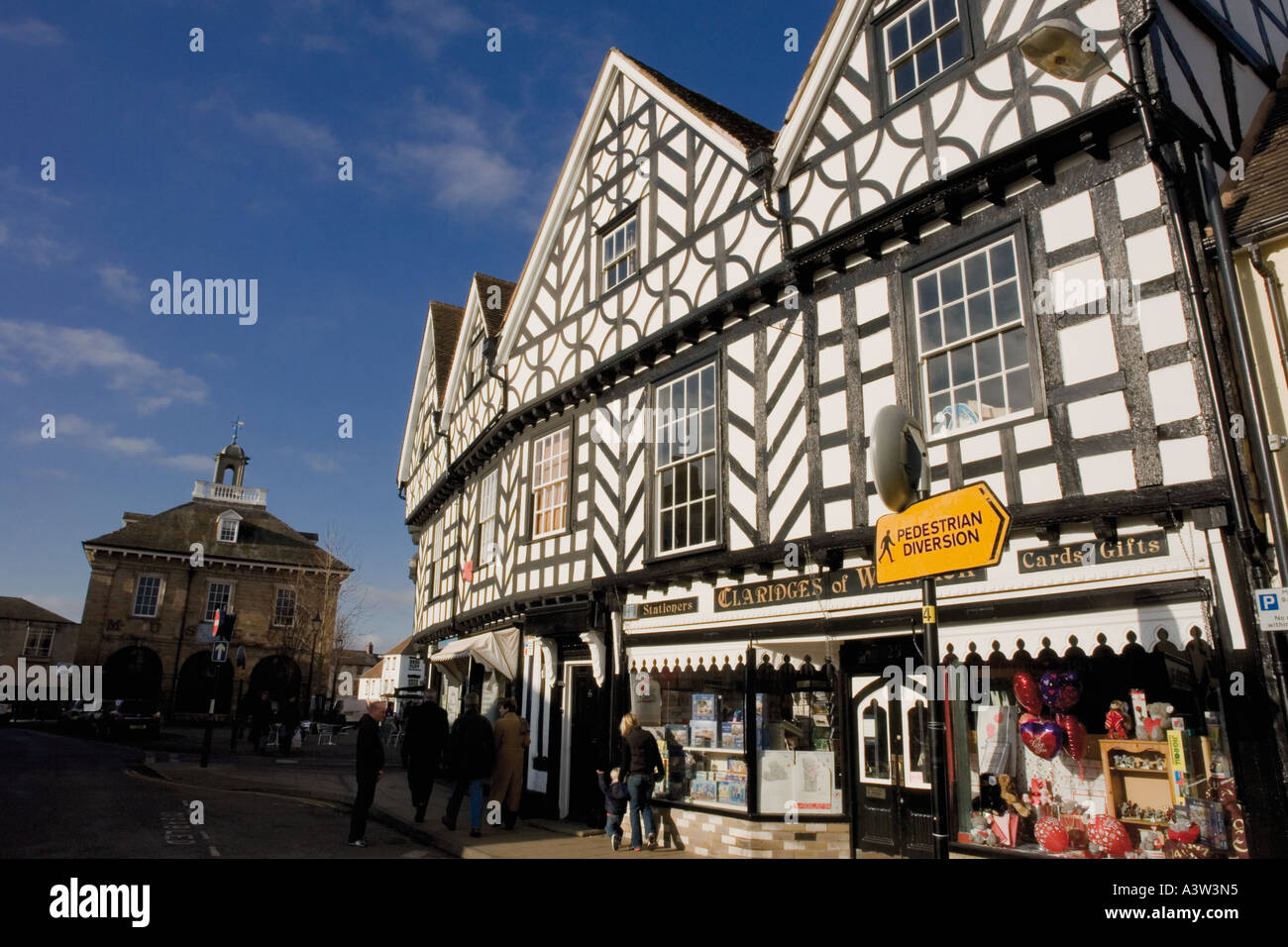 warwick historic town county town of warwickshire the midlands england ...