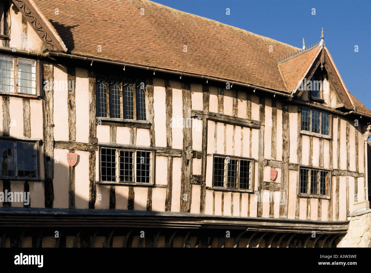 warwick historic town county town of warwickshire the midlands england ...