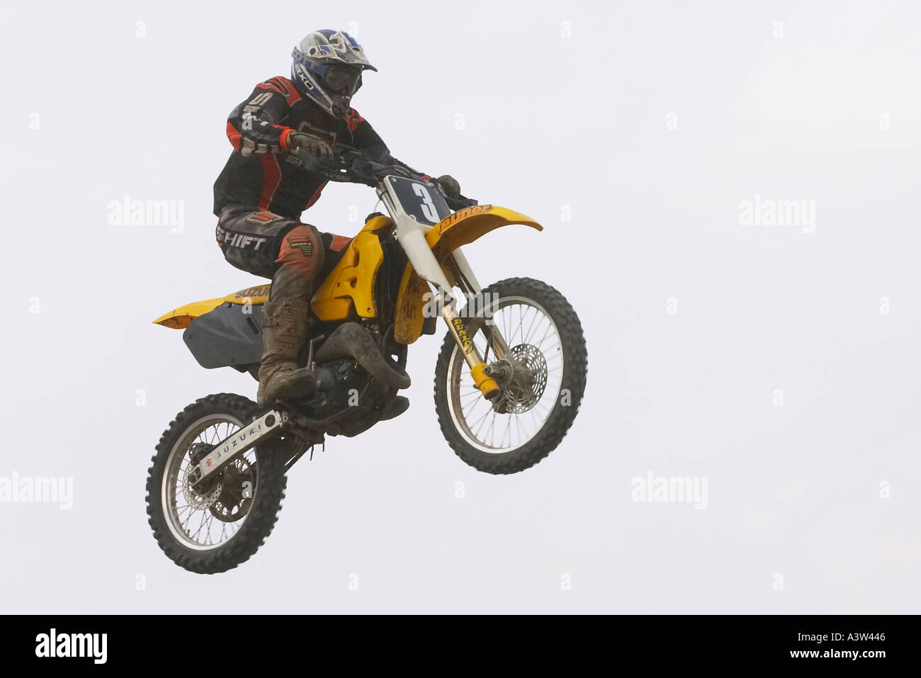 moto cross driver Stock Photo - Alamy