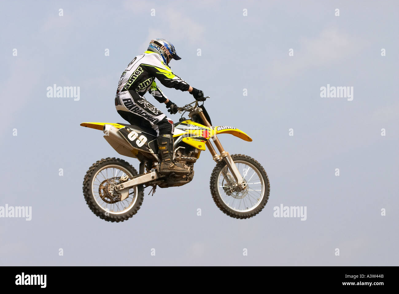 moto cross driver Stock Photo - Alamy