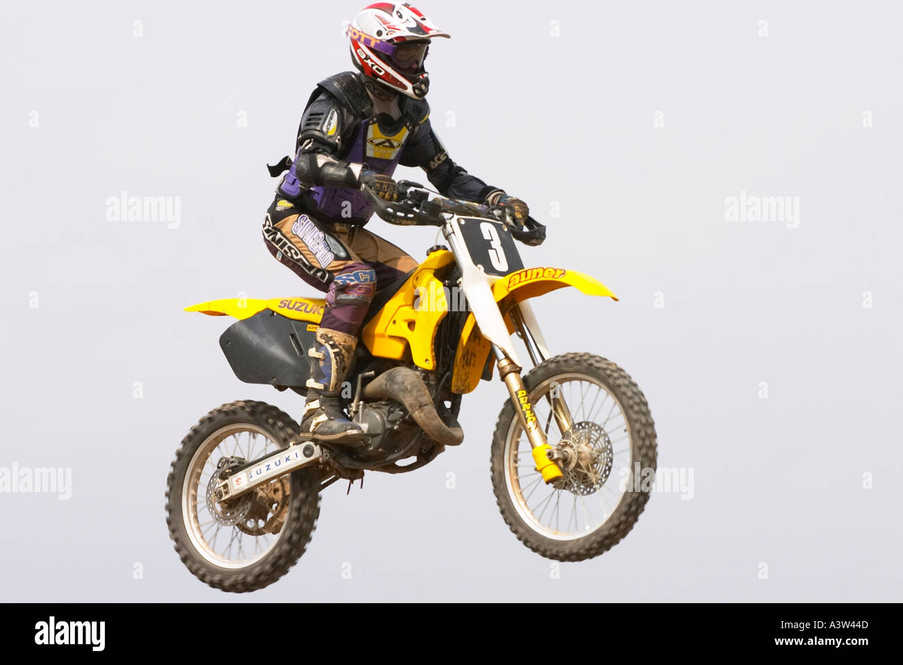 moto cross driver Stock Photo - Alamy