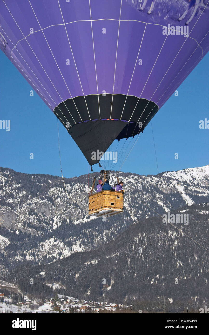 hot-air balloon Milka Stock Photo - Alamy