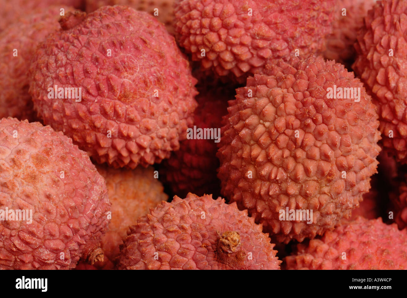 Lychees close up Stock Photo - Alamy