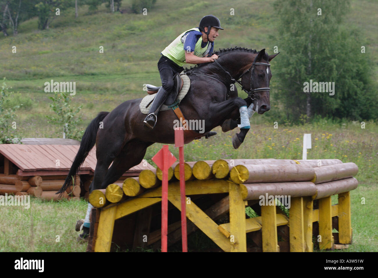 Equestrian sport race Stock Photo - Alamy