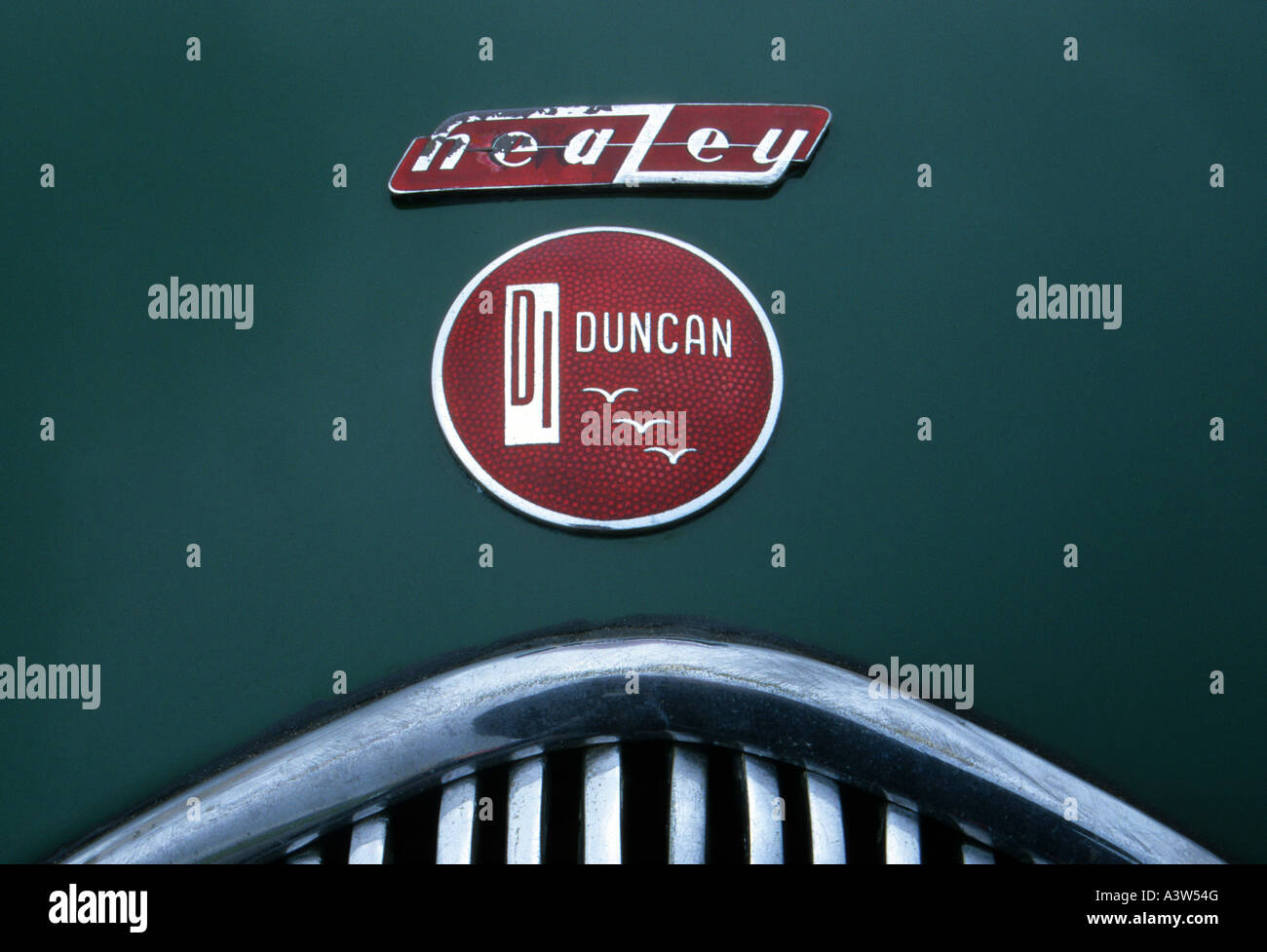 Healey Duncan of 1947. English car manufacturer 1946 to 1971 Stock ...