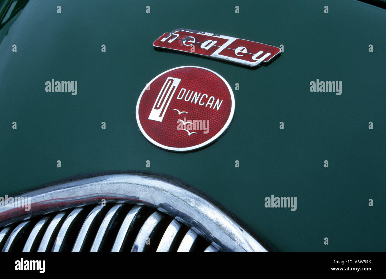 Healey Duncan of 1947. English car manufacturer 1946 to 1971 Stock ...