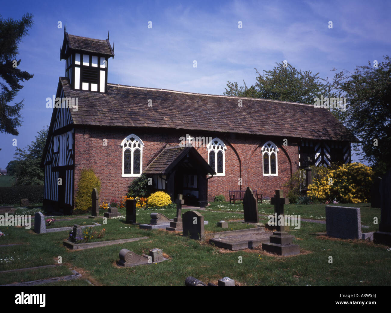 All Saints Church, Siddington, Cheshire, England, UK Stock Photo - Alamy