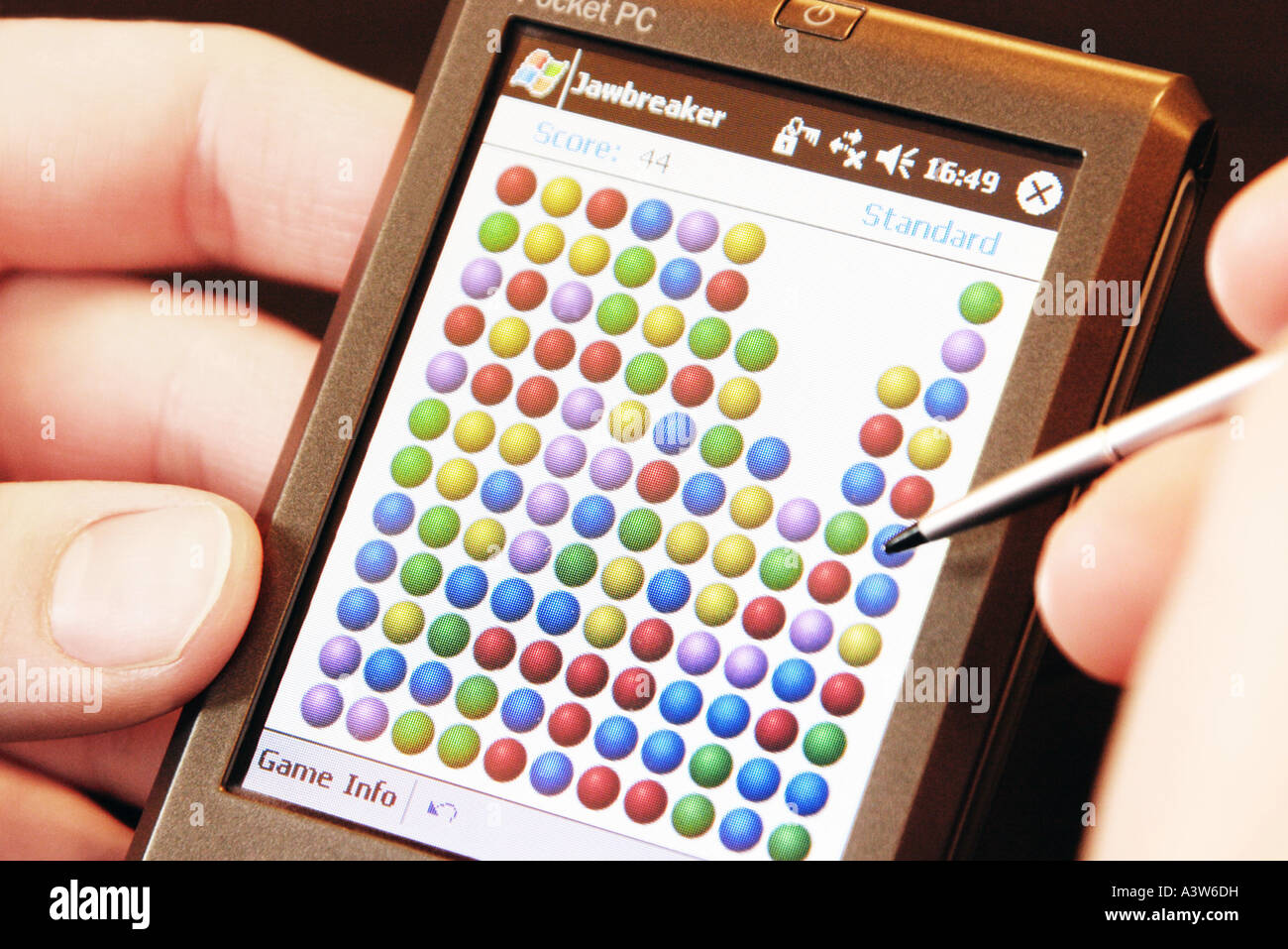 Hand held personal computer Stock Photo - Alamy