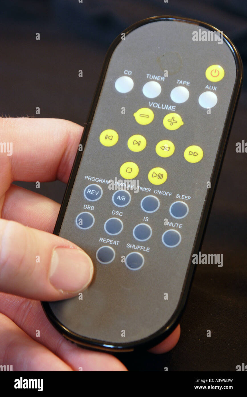 CD remote controller Stock Photo - Alamy