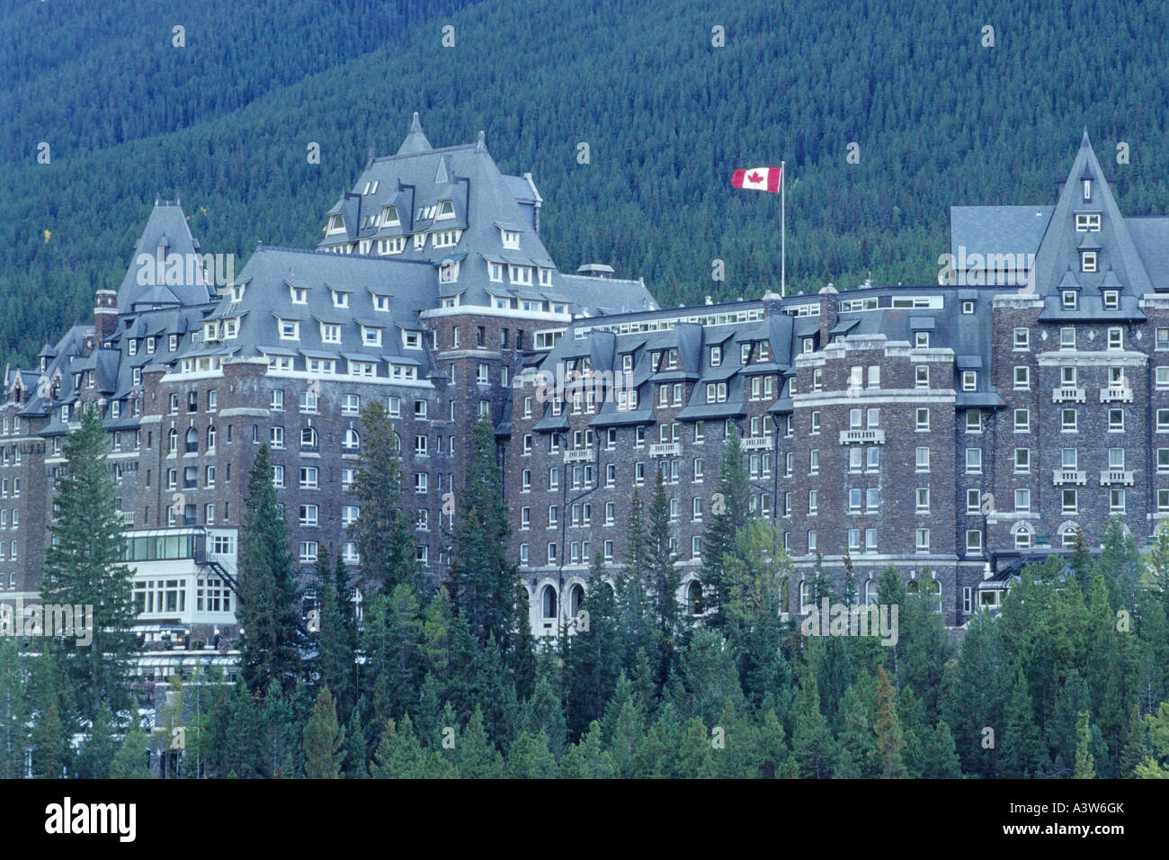Banff Springs Hotel in Banff Canada Stock Photo - Alamy