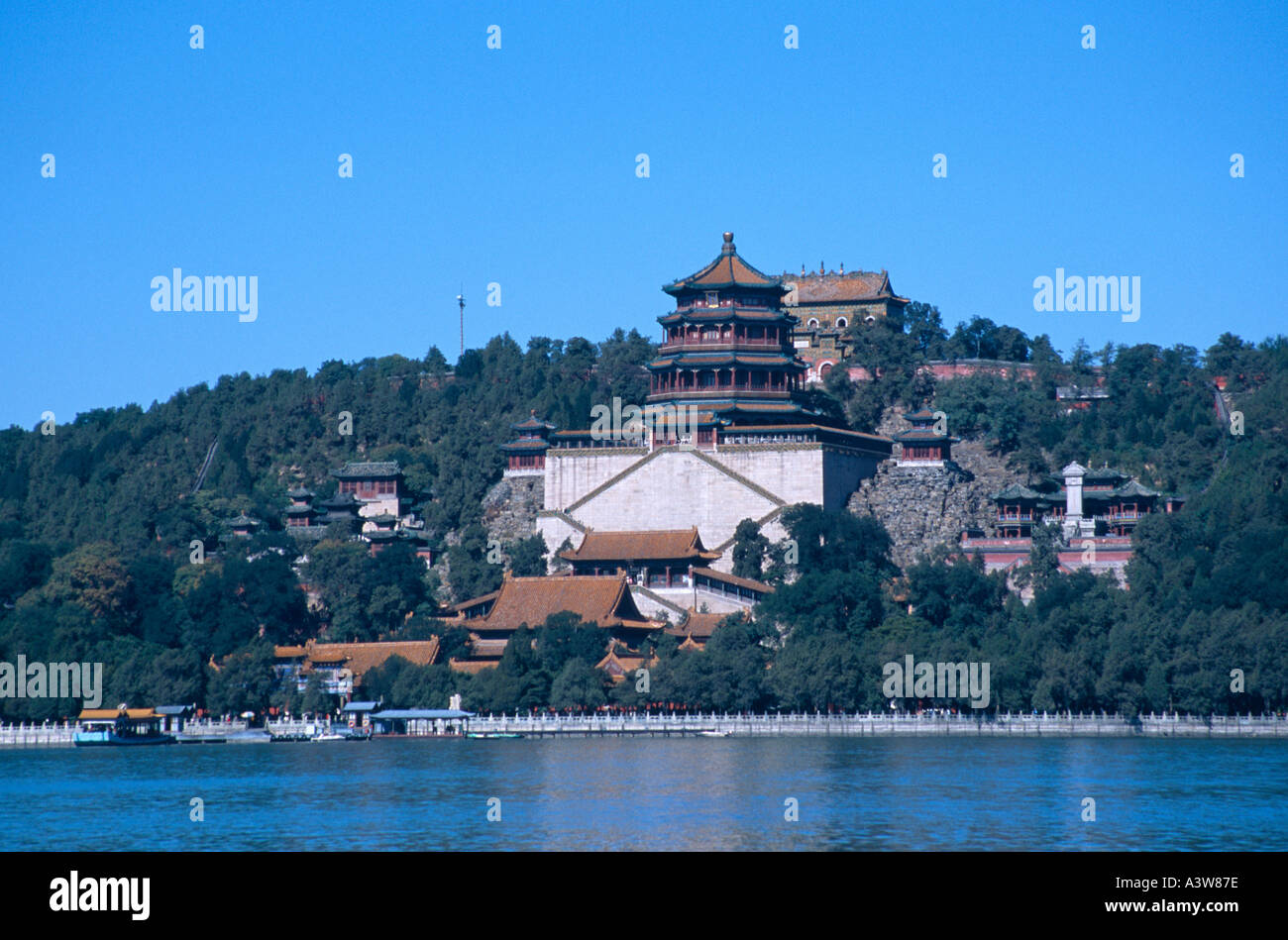 Buddhist Virtue Temple Summer Palace Beijing China Stock Photo - Alamy