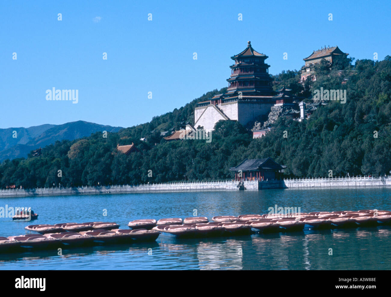 Buddhist Virtue Temple Summer Palace Beijing China Stock Photo - Alamy