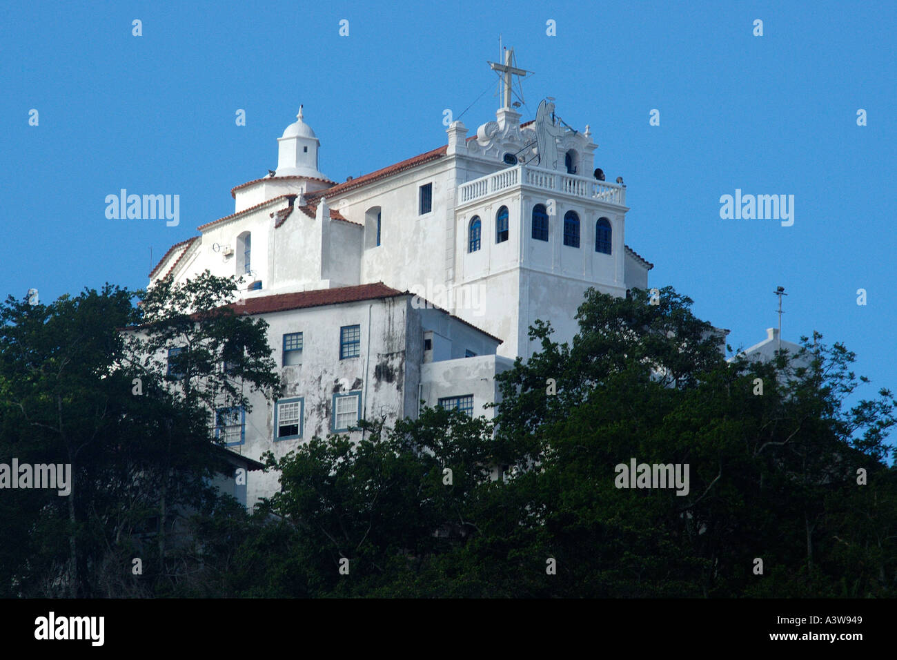 Convento da Penha an historic convent on the top of a hill in Vila ...