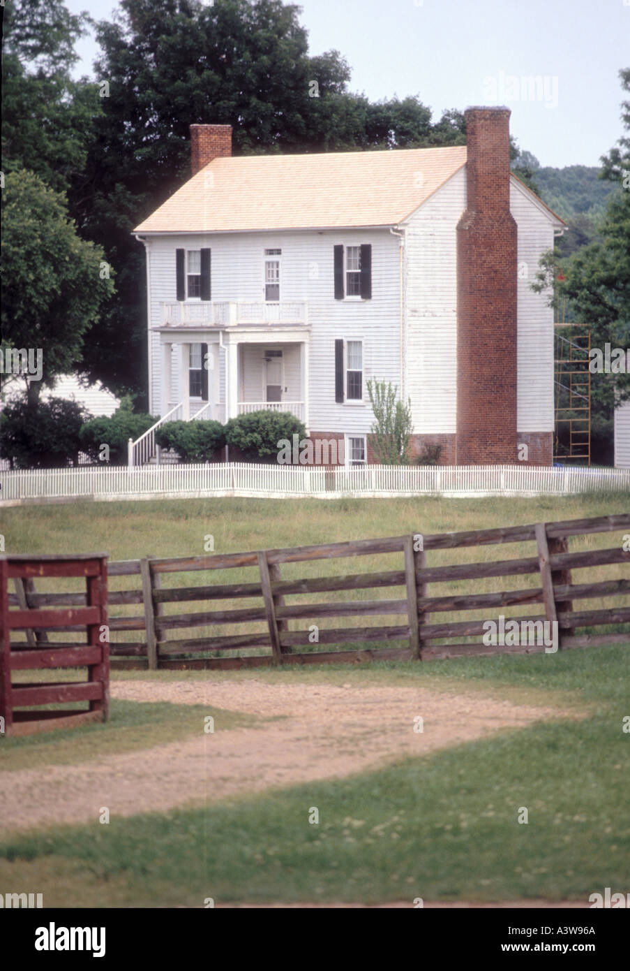 Appomattox Courthouse site of surrender of the south to the Union in ...