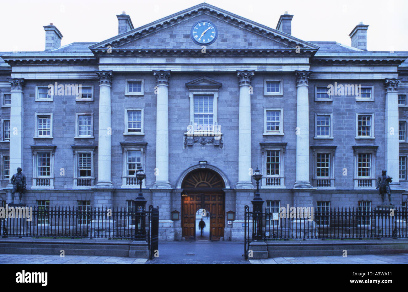 The West Front Trinity College Dublin Stock Photo - Alamy