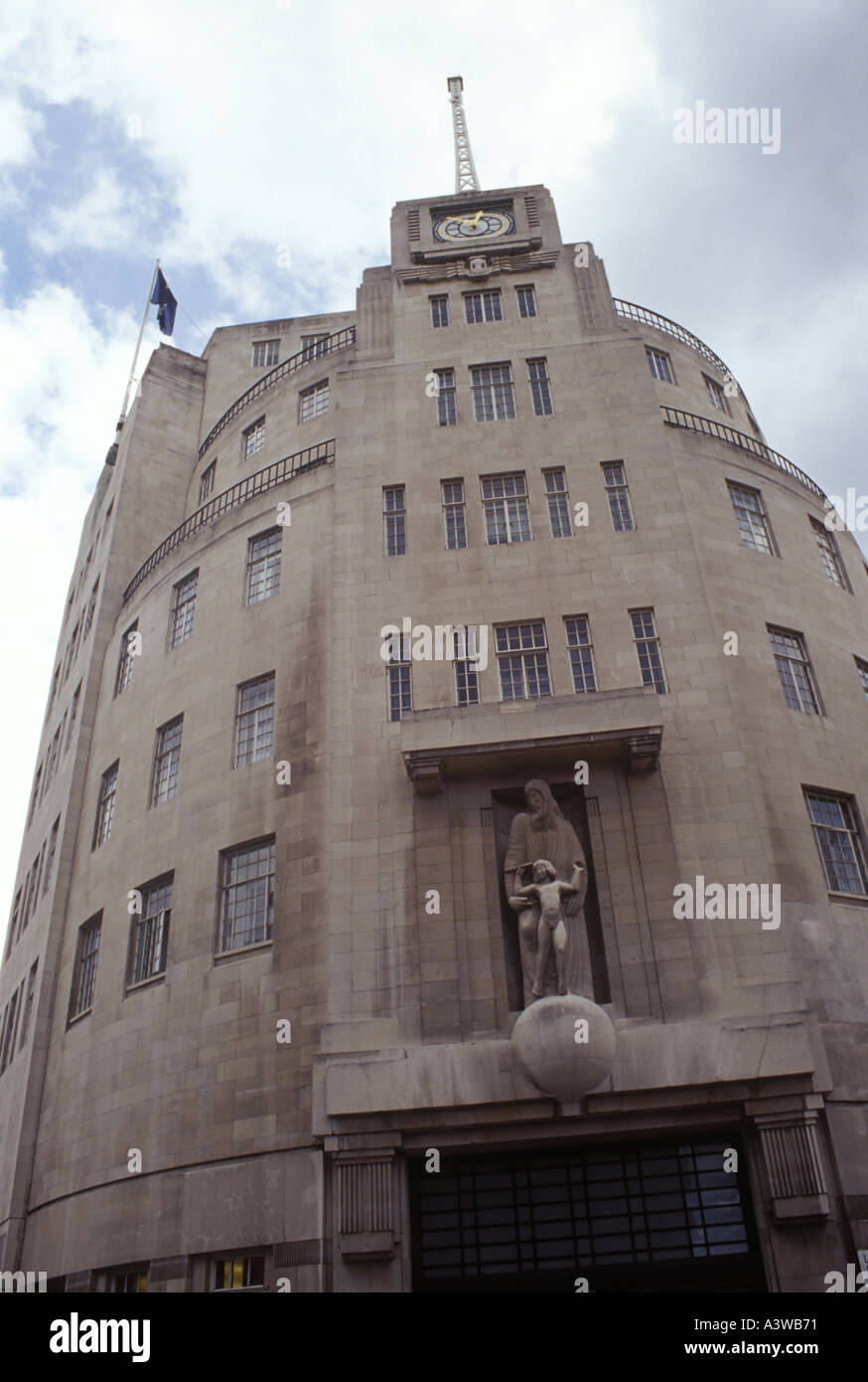 The British Broadcasting Corporation in London Stock Photo - Alamy