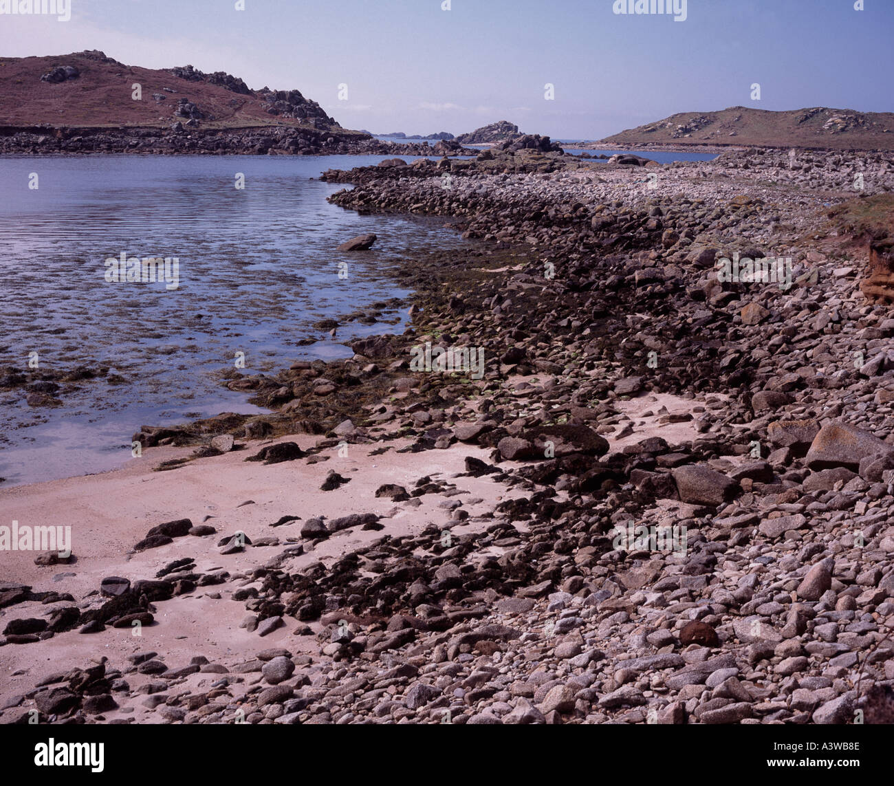 Hells Bay Bryher Isles of Scilly Cornwall UK Stock Photo - Alamy