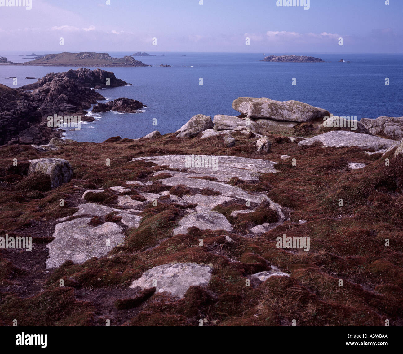 Bryher Isles of Scilly Cornwall UK Stock Photo - Alamy