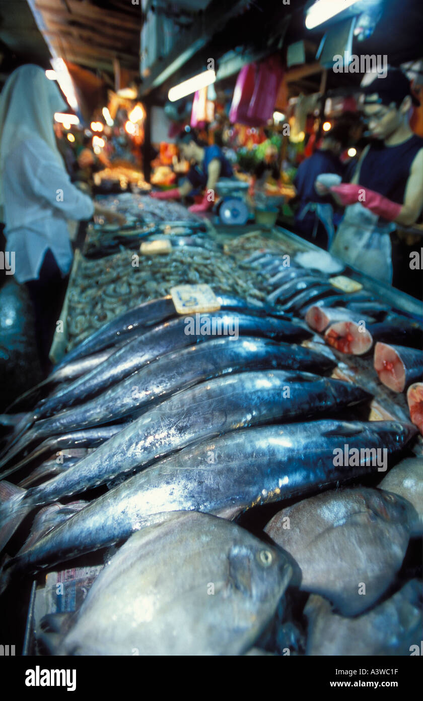 Fish Chow Kit Market Kuala Lumpur Malaysia Stock Photo - Alamy