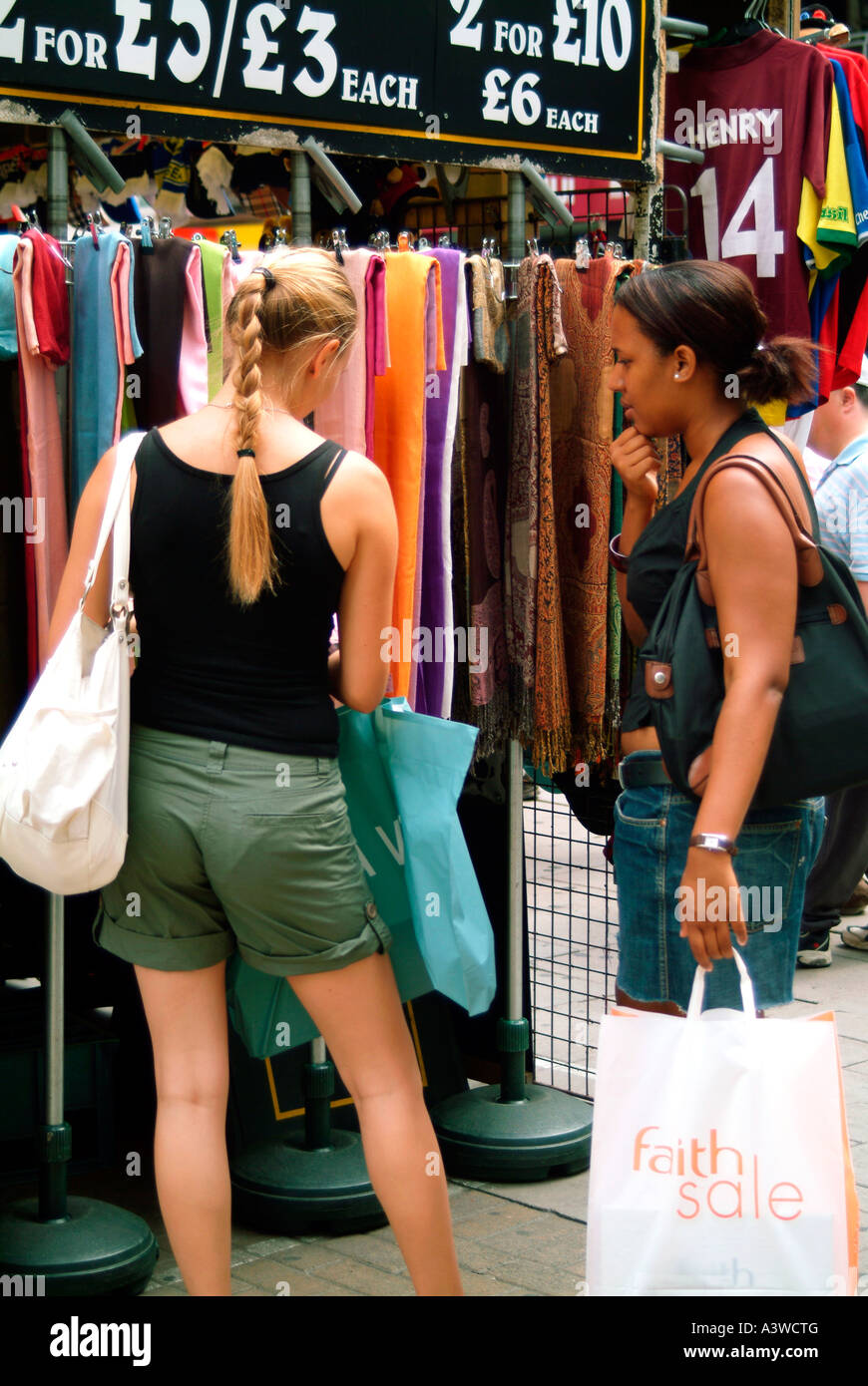 Young women out shopping in London Stock Photo - Alamy Young women out shopping in London Stock Photo - Alamy