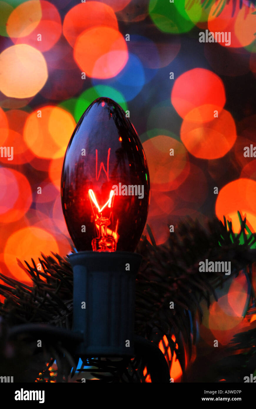 Colourful lights in christmas hi-res stock photography and images - Alamy